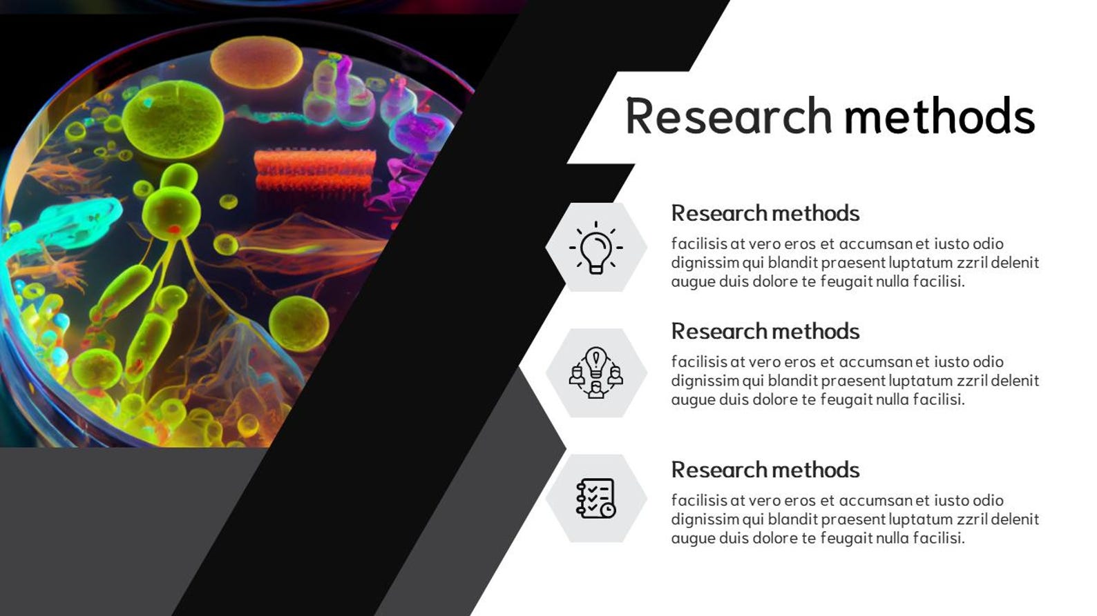 Research Powerpoint Presentation Template - Academic Proposal Design ...