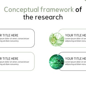 Elegant Green Themed Research Presentation Powerpoint Template ...