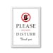 Printable Do Not Disturb Sign PDF | A4 Size Door Sign | Privacy Sign ...