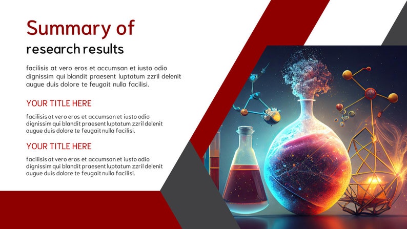 Professional Research Presentation Template | Editable Powerpoint ...