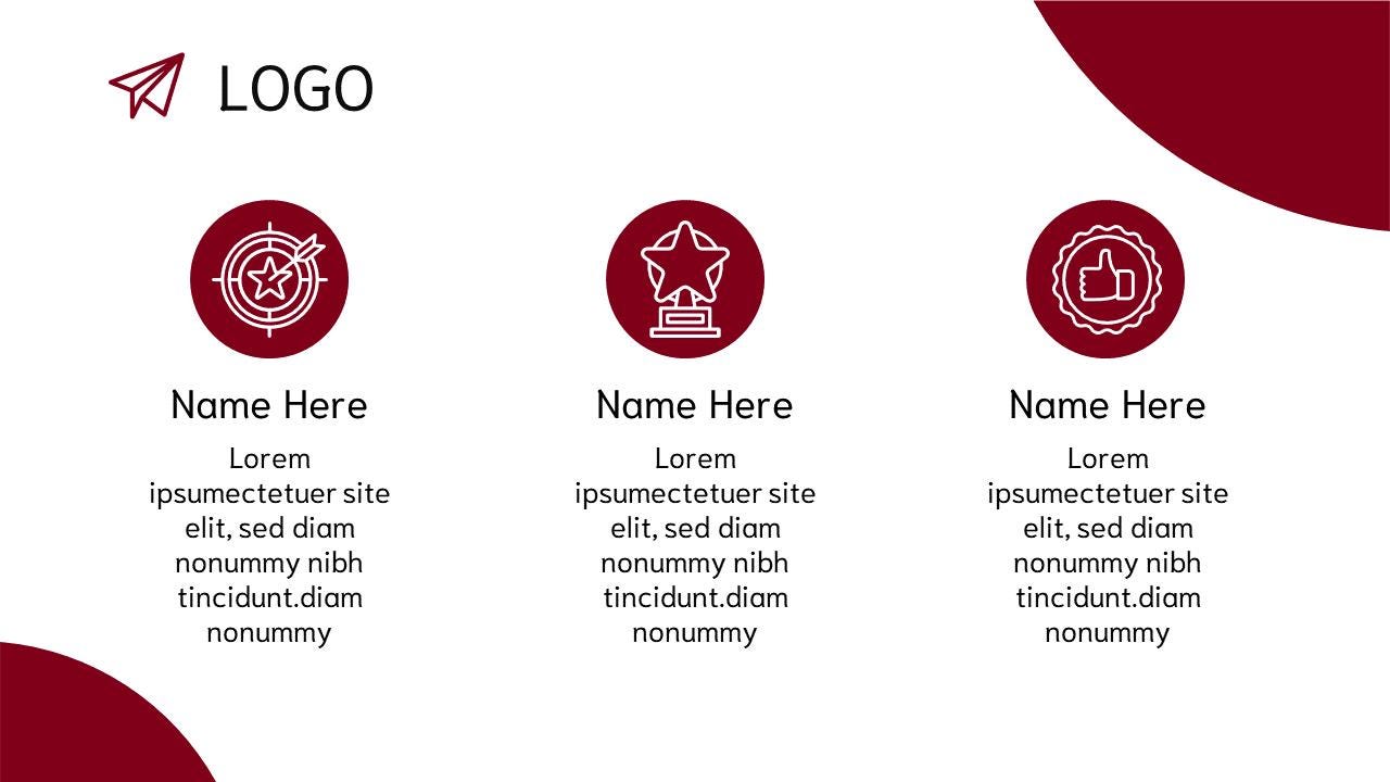 9 Red-themed Business Proposal PPT Slides - Editable Corporate ...