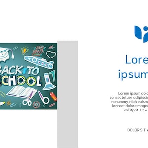 School-themed Educational Powerpoint Template - 9 Editable Slides for ...