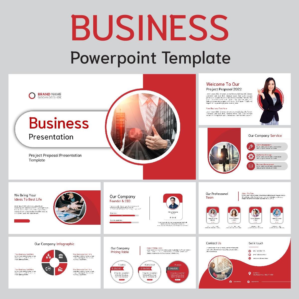 Business Plan Pitch Deck | Startup Pitch Deck | Investment Pitch ...