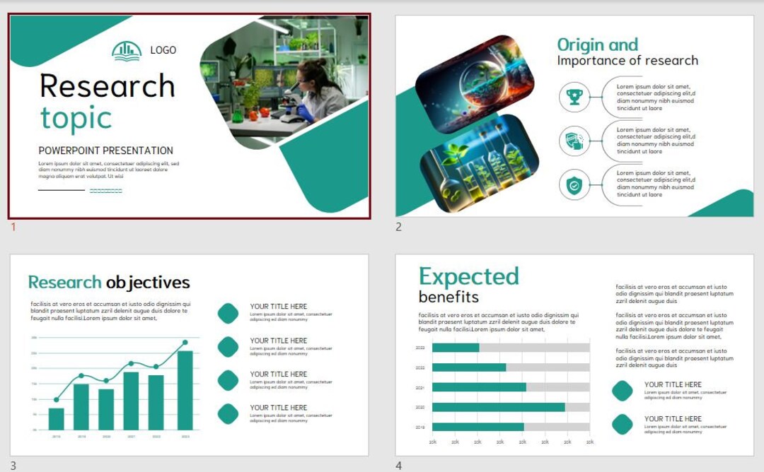 Modern Fitness Business Powerpoint Template - Instant Download - Etsy