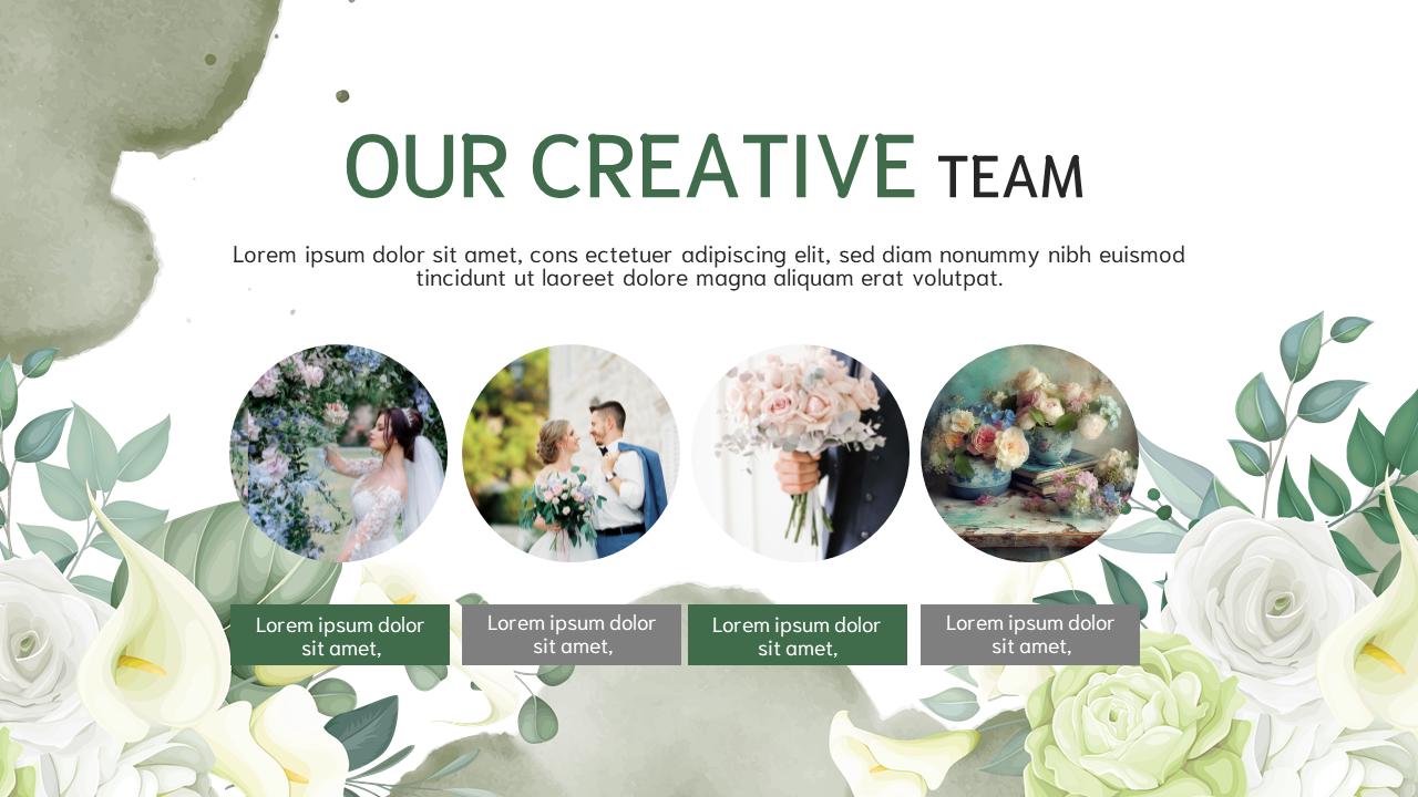 Wedding Slideshow Presentation Editable PPT Powerpoint Template - 9 ...