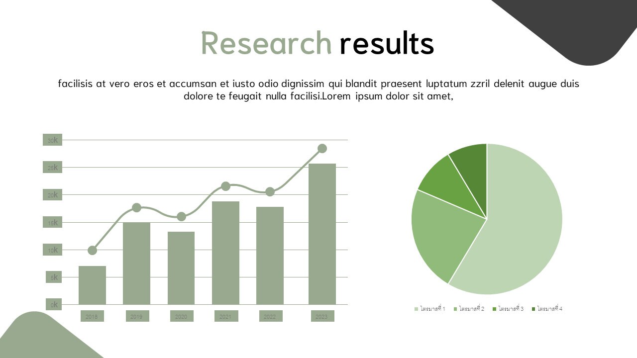 Elegant Green Themed Research Presentation Powerpoint Template ...
