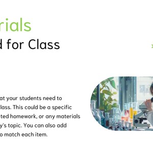 Biology Class Powerpoint Template - Fully Editable Lesson Presentation ...