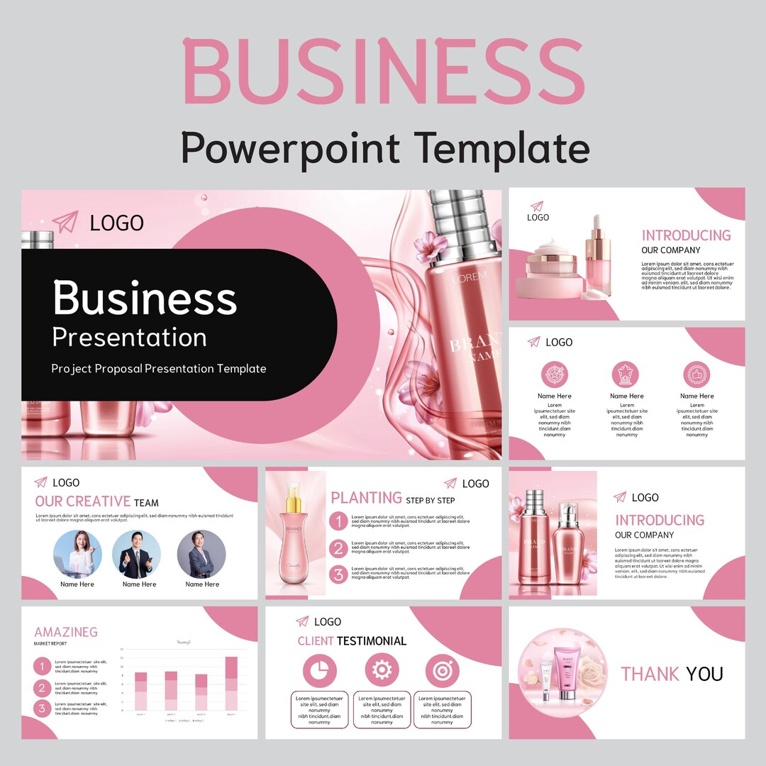 Proposal Powerpoint Template - 9 Editable Slides for Professional ...