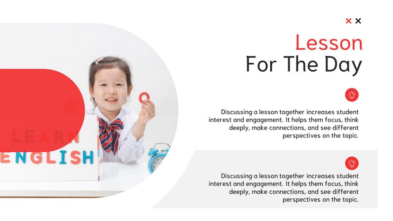 English Class Powerpoint Template - Editable Slides for Schools ...