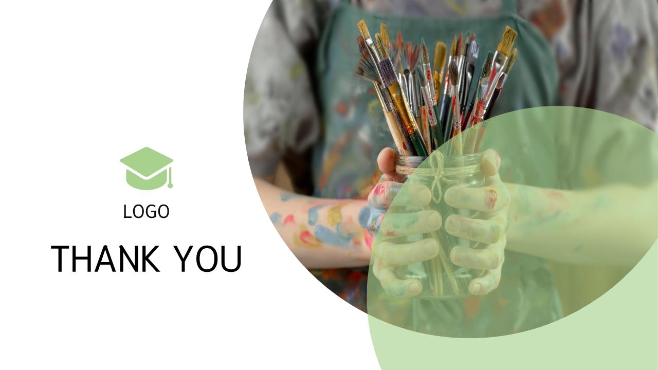 Creative Art-themed Powerpoint Template - 9 Editable Slides for ...