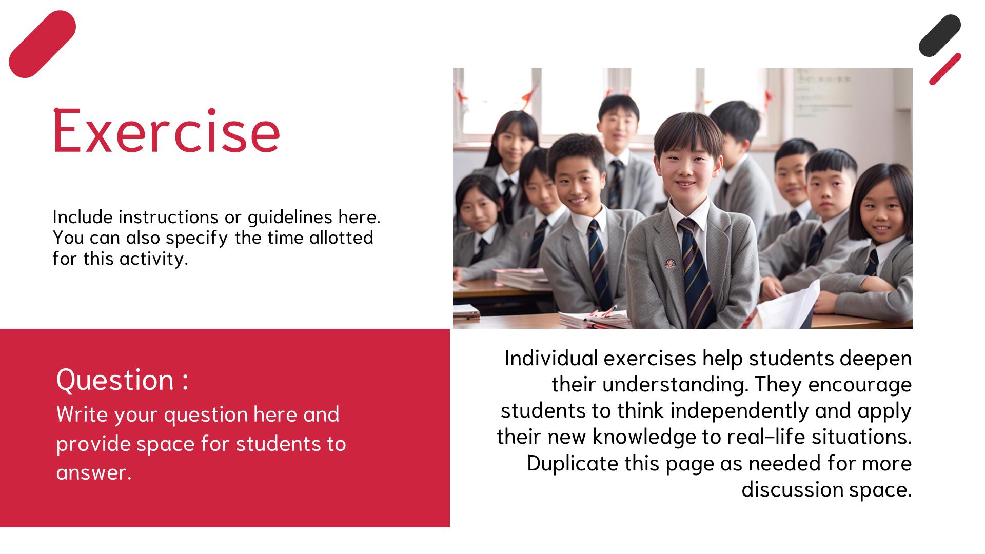 English Class Powerpoint Template - 9 Customizable Slides for Effective ...