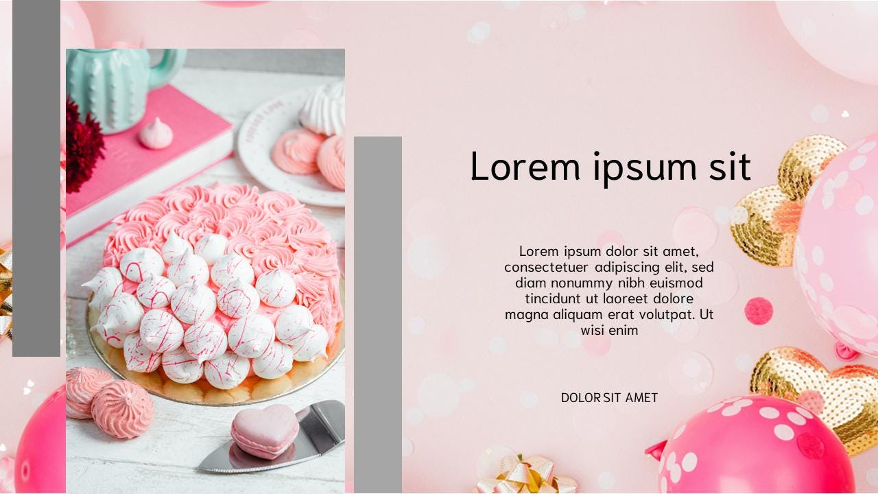 Birthday Celebration Powerpoint - Customizable Slideshow and ...