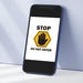 STOP Do Not Enter Sign - A4 Size, Printable JPG & PDF, Warning Sign for ...