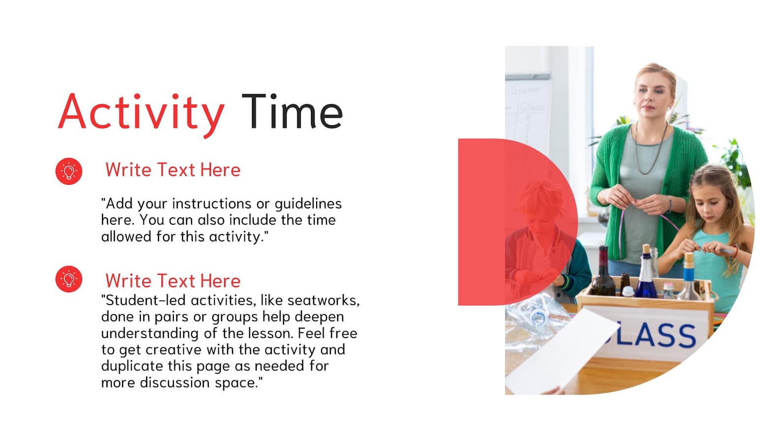 English Class Powerpoint Template - Editable Slides for Schools ...