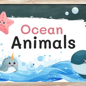 Ocean Animals Powerpoint Template | Underwater Theme Presentation for ...