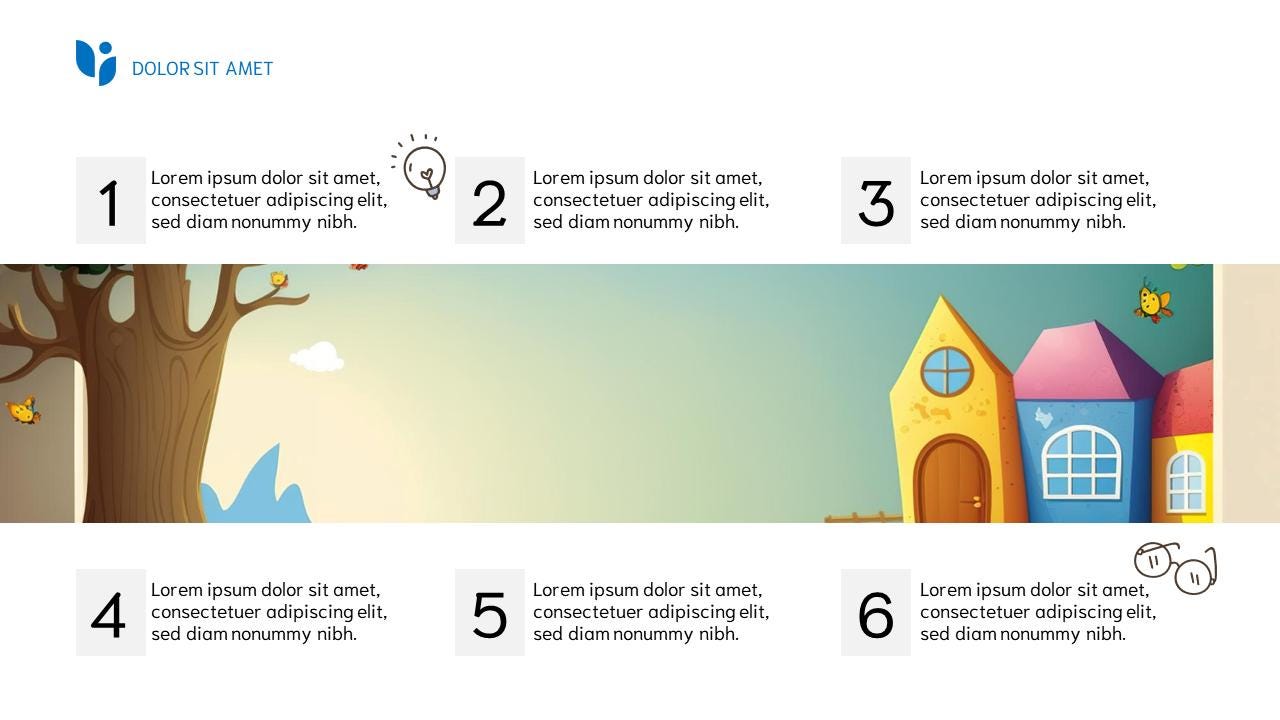 School-themed Educational Powerpoint Template - 9 Editable Slides for ...