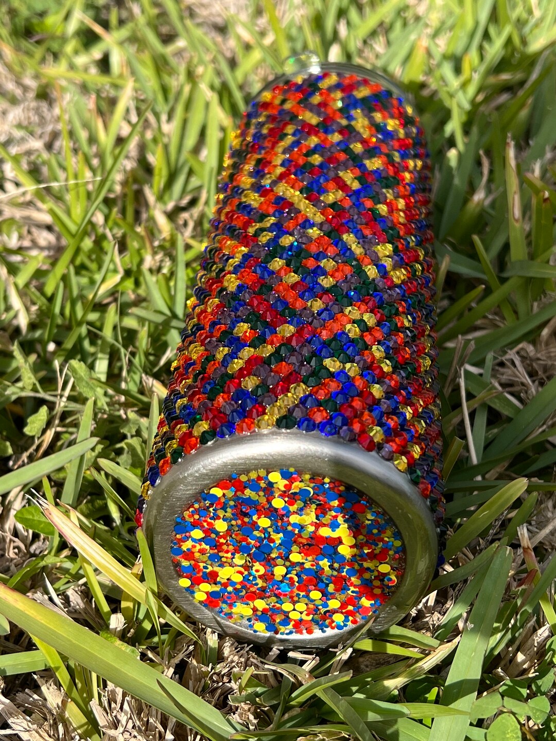 Rhinestone, Bling Cup, Autism Awareness Color Scheme - Etsy
