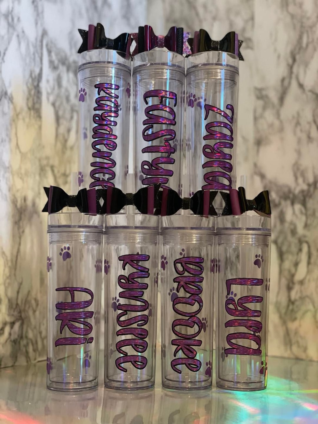 Acrylic Cheerleader Team Cups, Team Gifts, Athlete Gift 16oz - Etsy