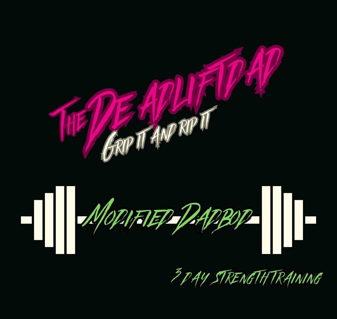 3-day Strength Training Program - Modified Dadbod Template - Etsy