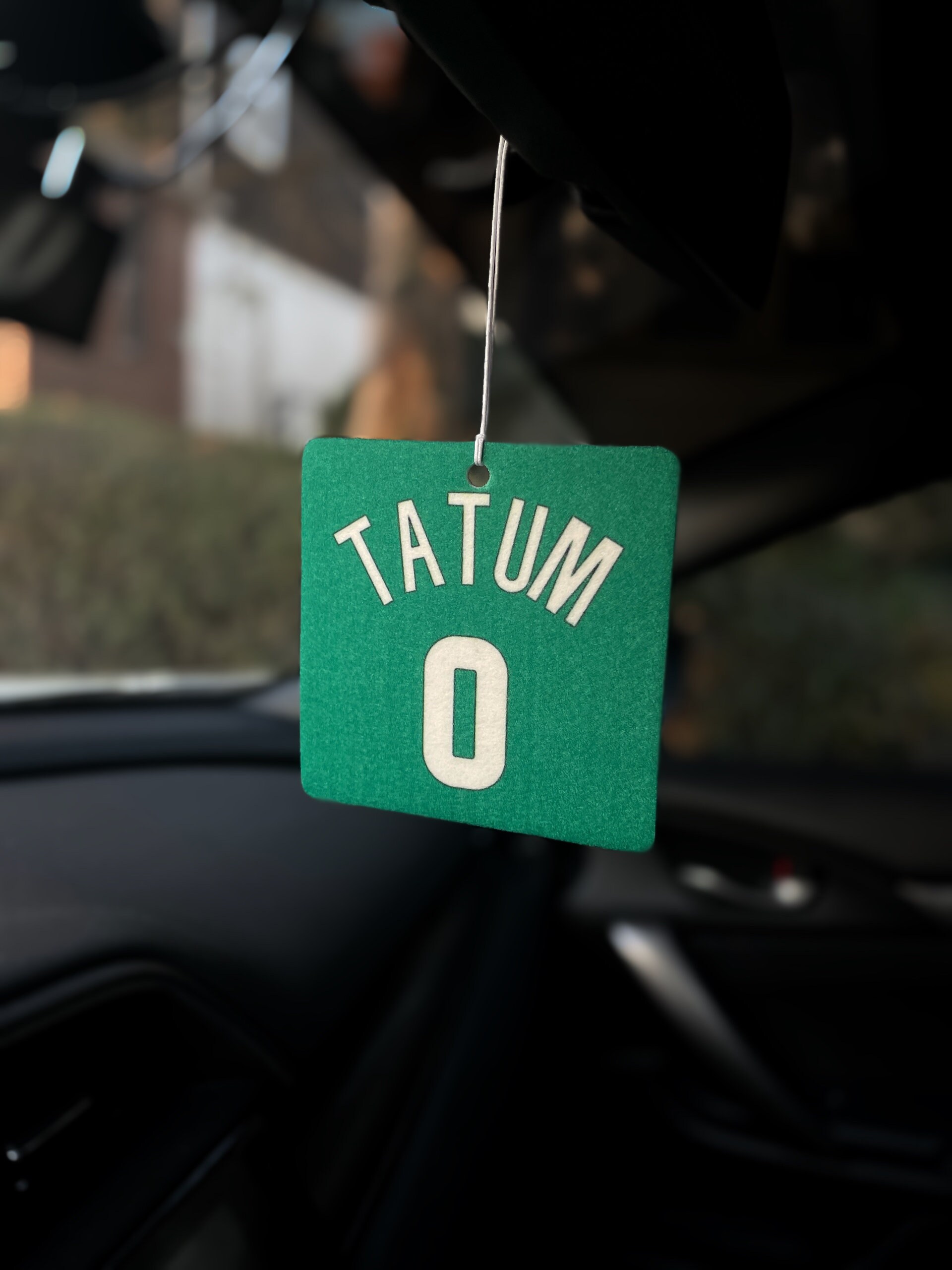 Boston Celtics Jayson Tatum Custom Car Air Freshener Hanging Gift for ...