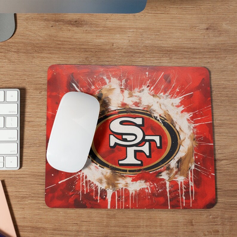 San Francisco 49ers Custom Mousepad Office Accessories Best Gift ...
