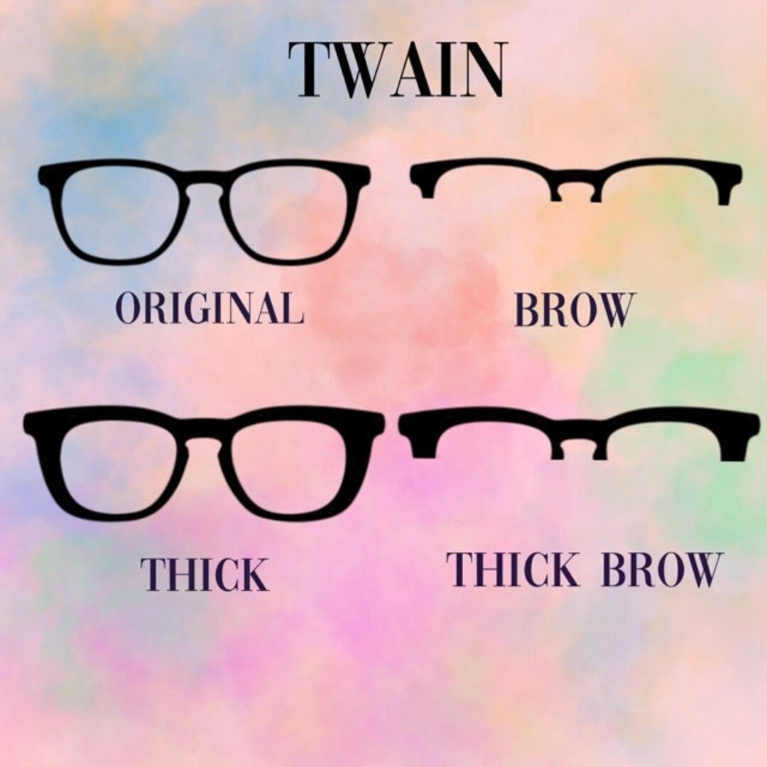 TWAIN Compatible SVG Denise's Blanks Regular, Thick, Thick Brow, Brow ...