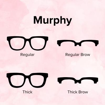 Murphy SVG Regular & Thick and Brows - Etsy