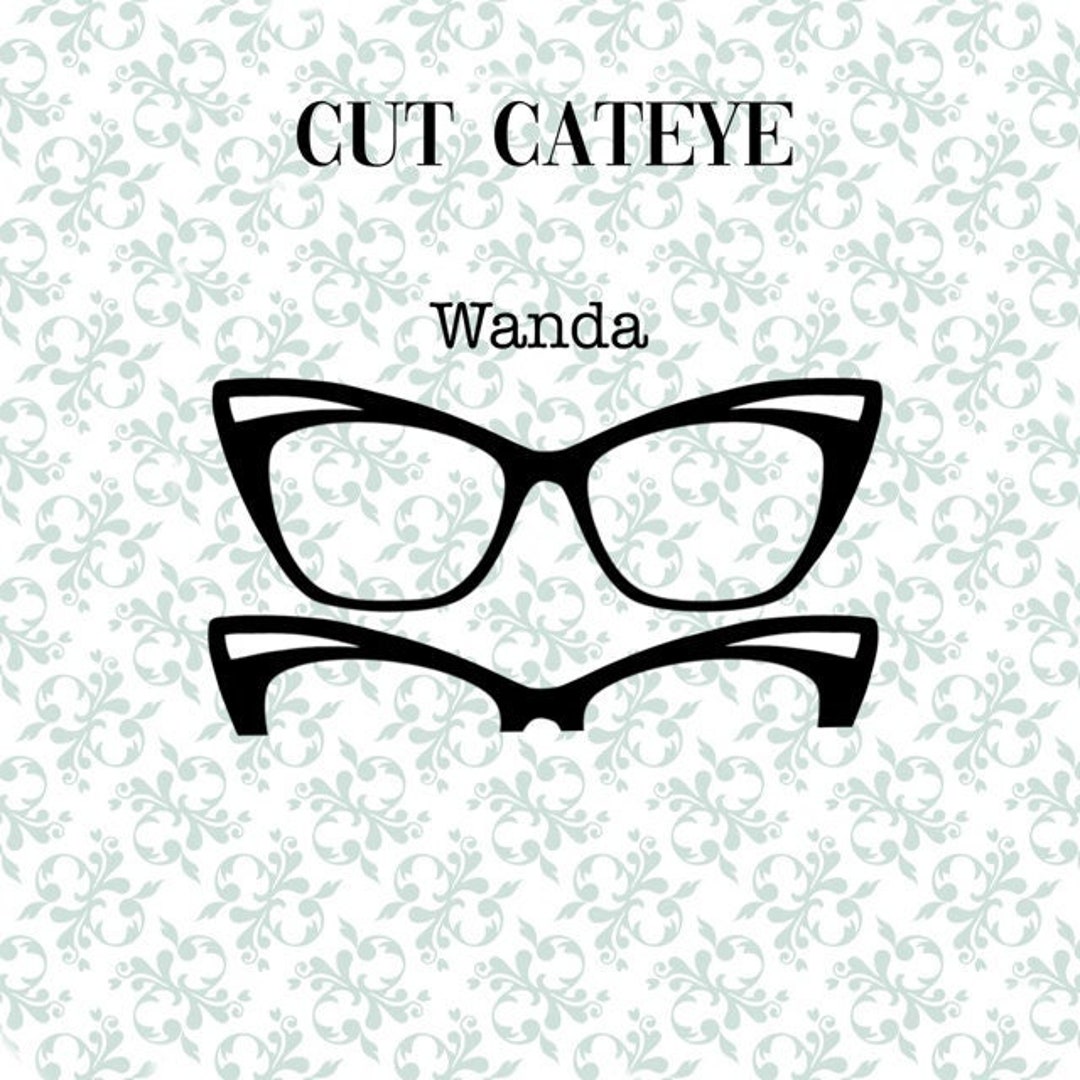 Wanda Cut Cateyes Svgs for Denise's Blanks - Etsy