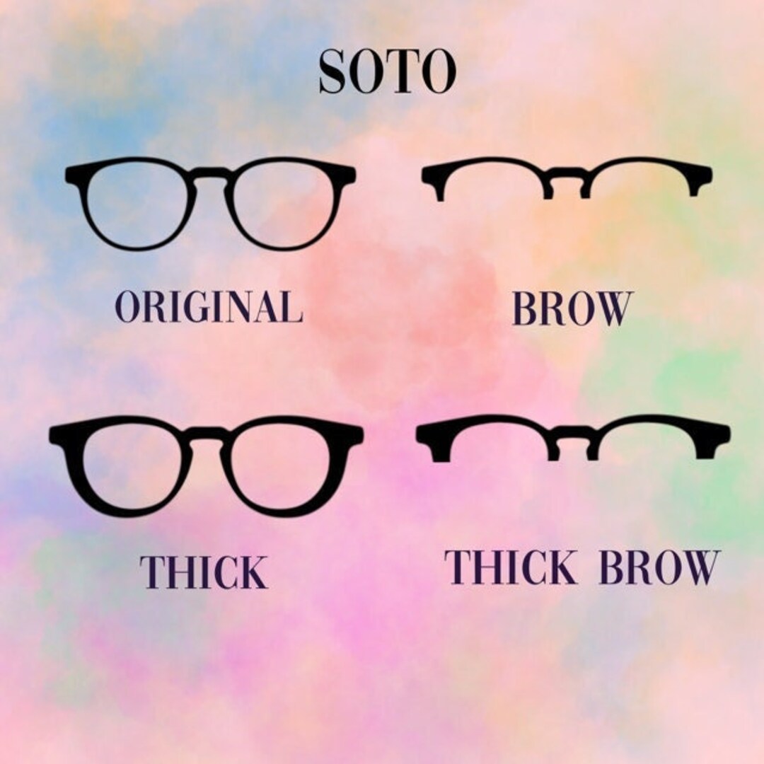 SOTO SVG for Denise's Blanks Regular, Thick, Thick Brow, Brow - Etsy