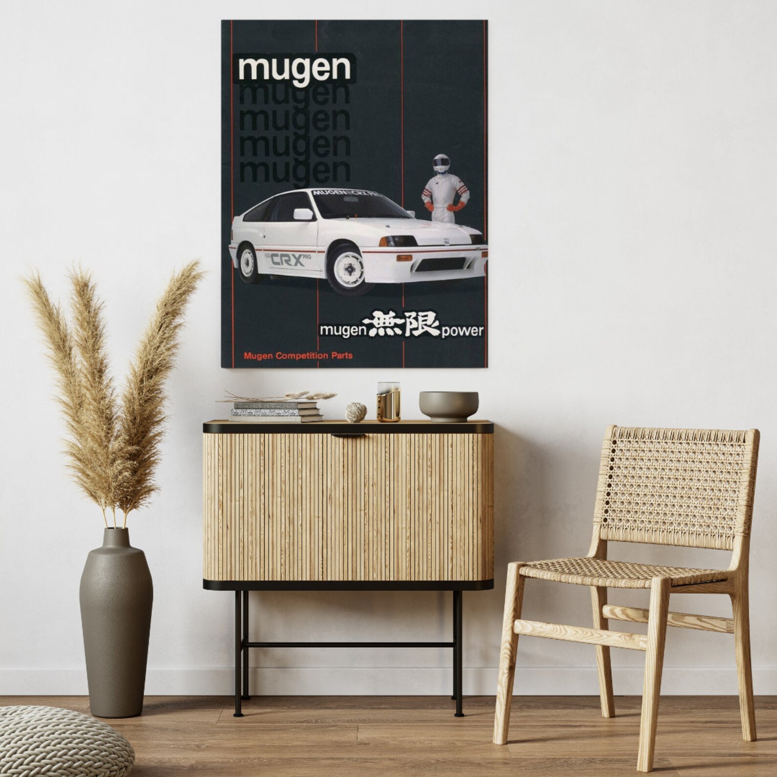 Honda CRX Mugen Advertisement Poster JDM Tuner Classic Print 90s ...