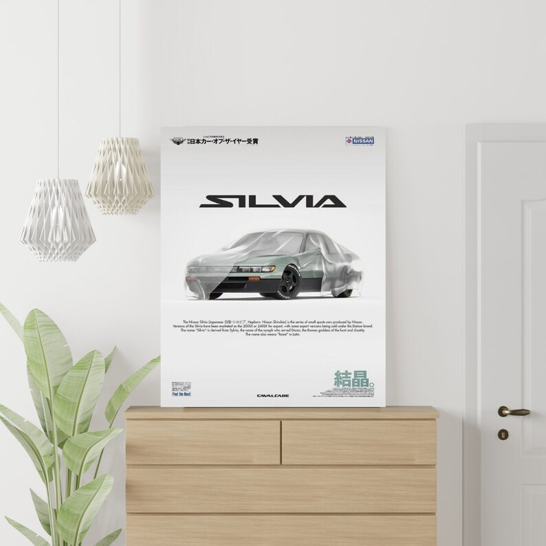 Nissan Silvia S13 Advert Poster - Etsy