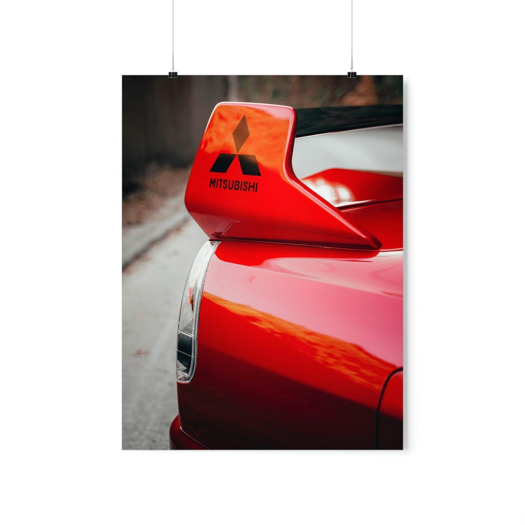 Mitsubishi Evo Poster - Etsy