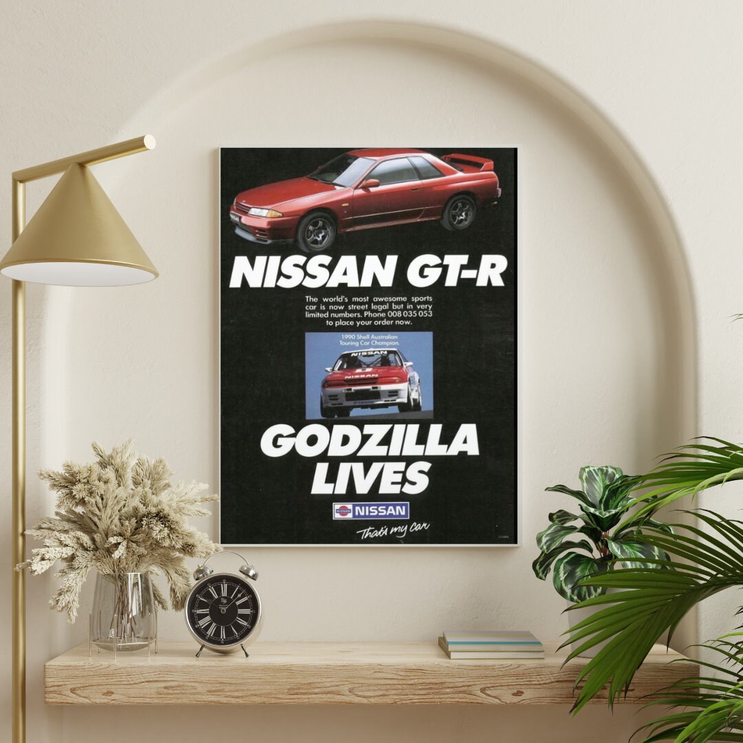 R32 GTR Advert Poster - Etsy