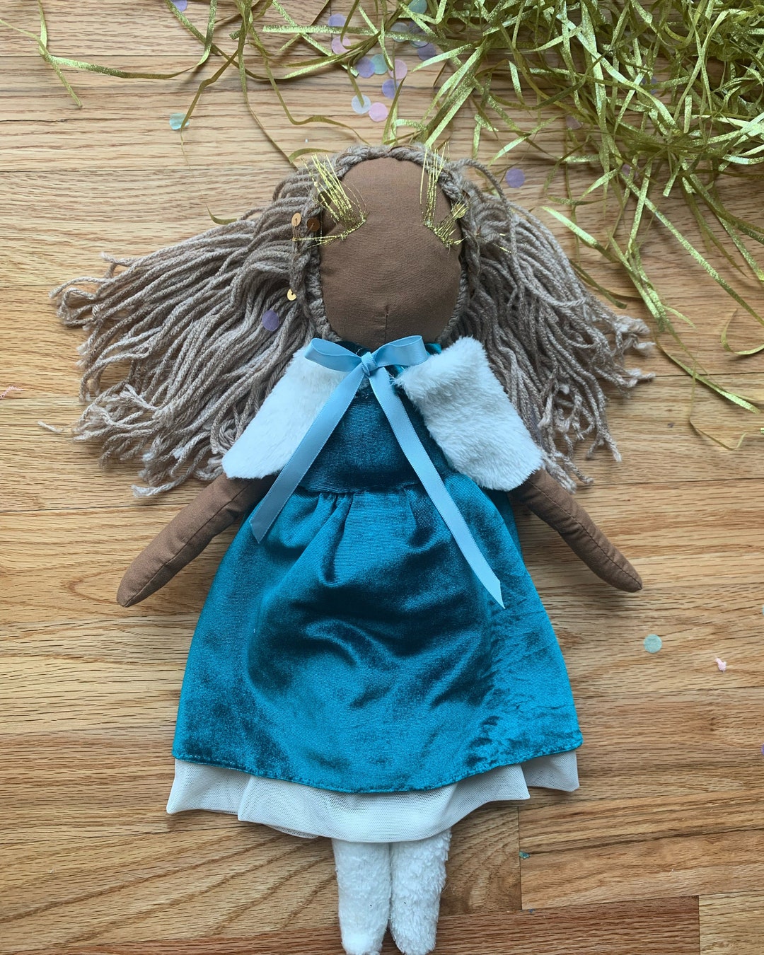 Faceless Handmade Cloth Fabric Doll - Etsy