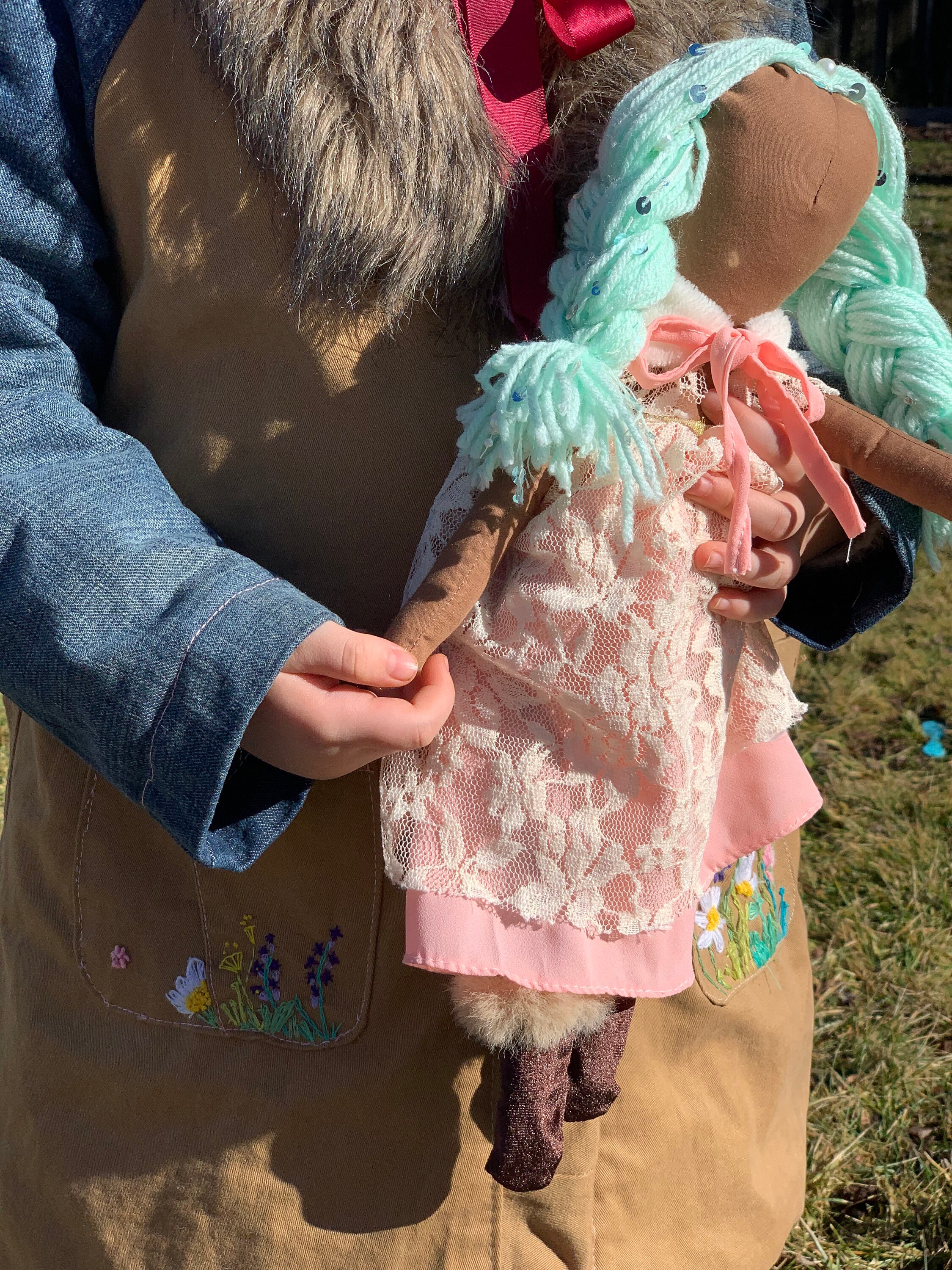 Fabric Soft Faceless Doll Islamic - Etsy