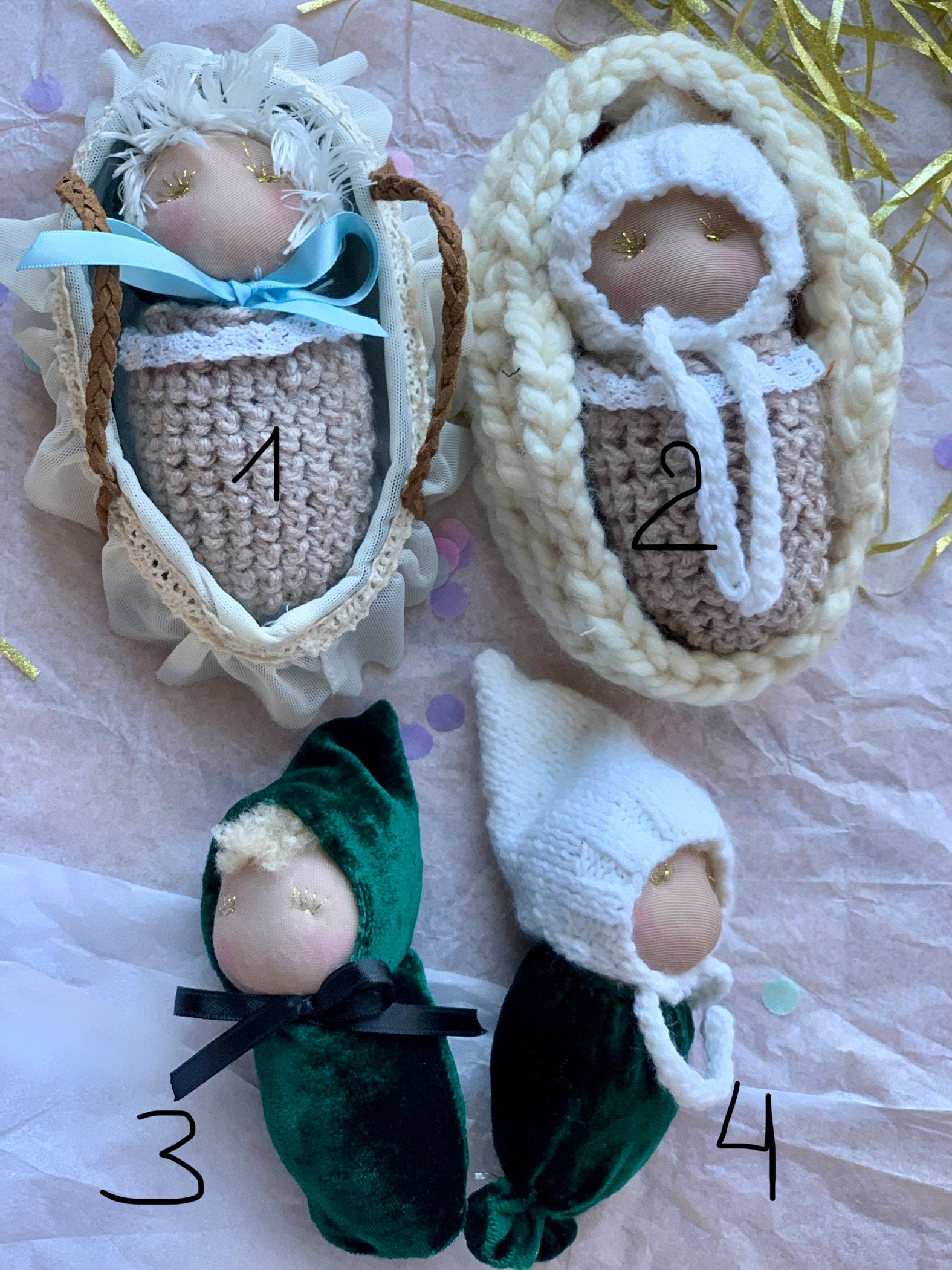 Handmade Baby Cloth Fabric Child Doll Faceless Islamic Muslim Toy Gift ...