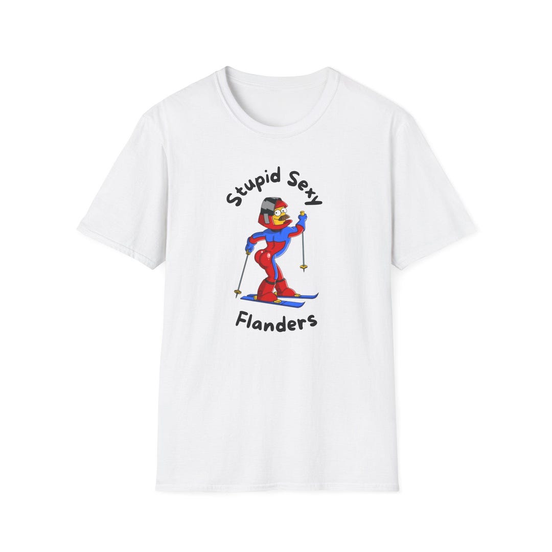Stupid Sexy Flanders T-shirt - Simpsons - Great Fan Gift Idea - Etsy