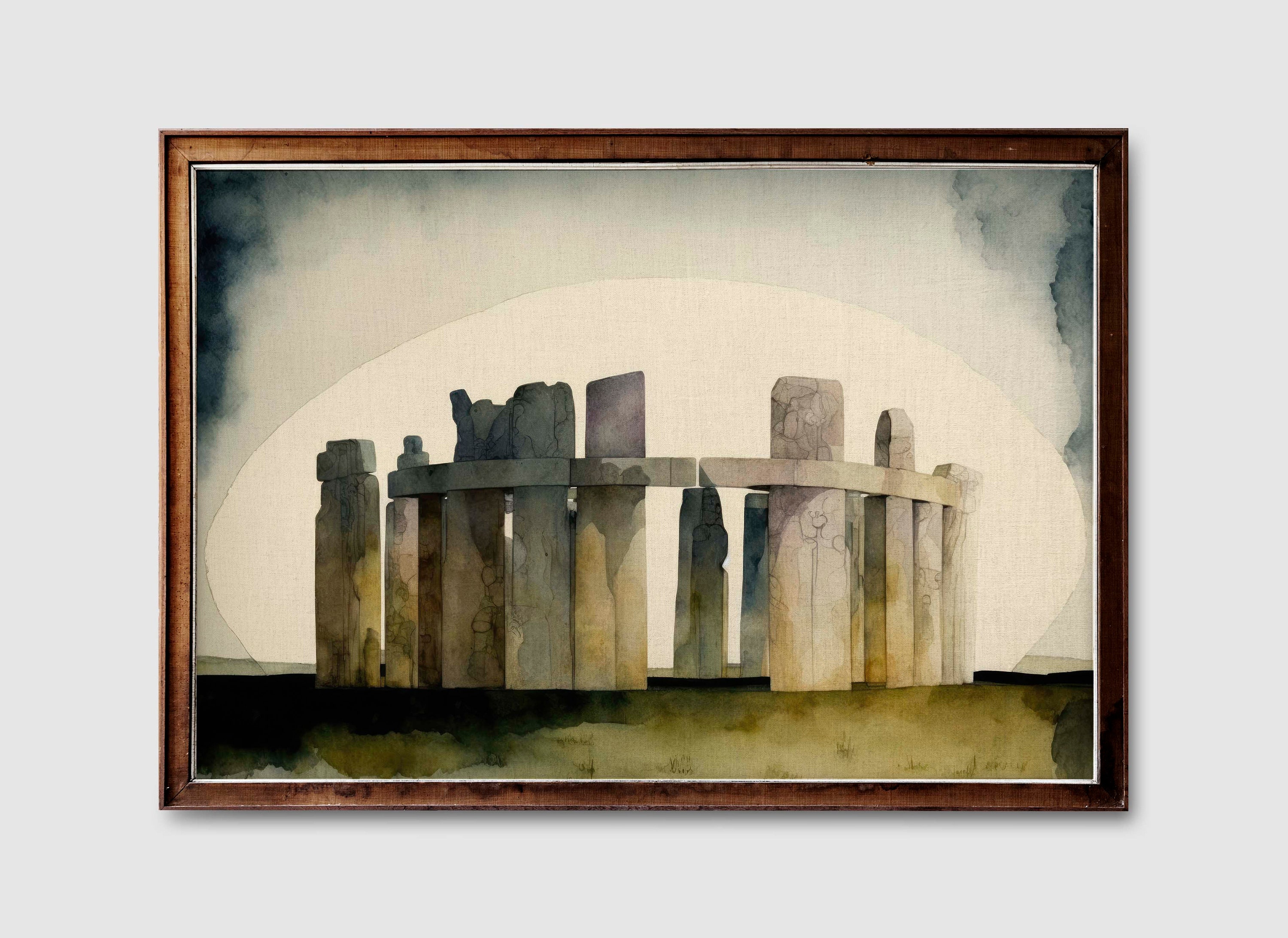 Stonehenge Painting