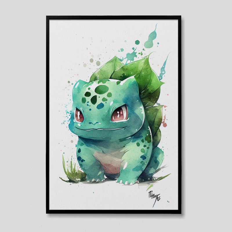 Bulbasaur Poster - Etsy