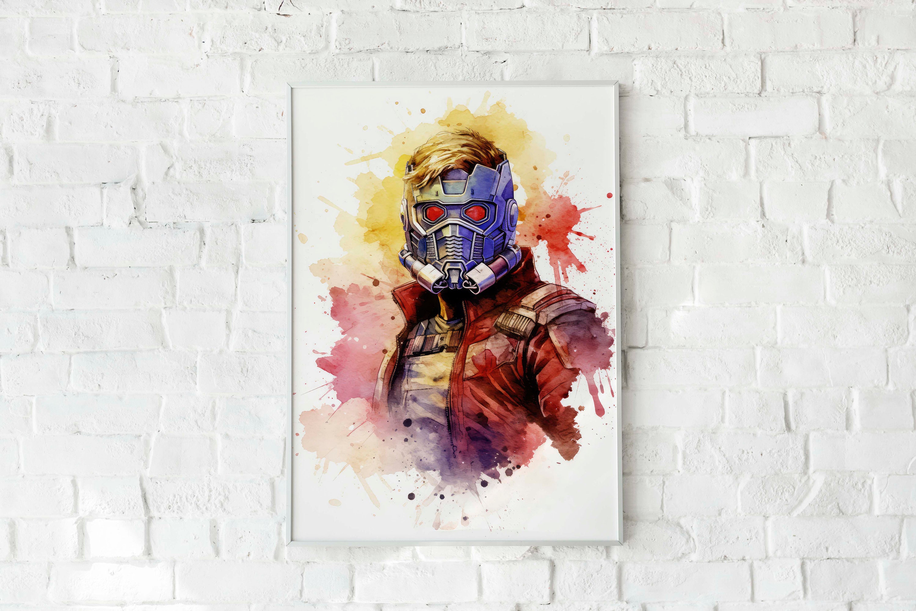 Marvel Starlord Watercolor Art Print Marvel Starlord Painting - Etsy Marvel Starlord Watercolor Art Print Marvel Starlord Painting - Etsy