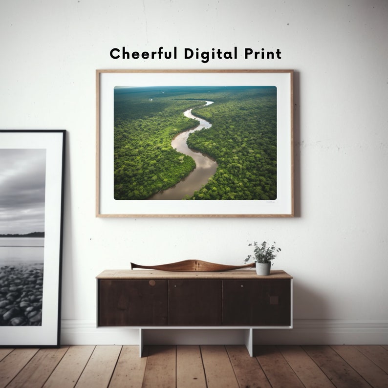 Amazon Rainforest Art Amazon Rainforest Digital Print - Etsy