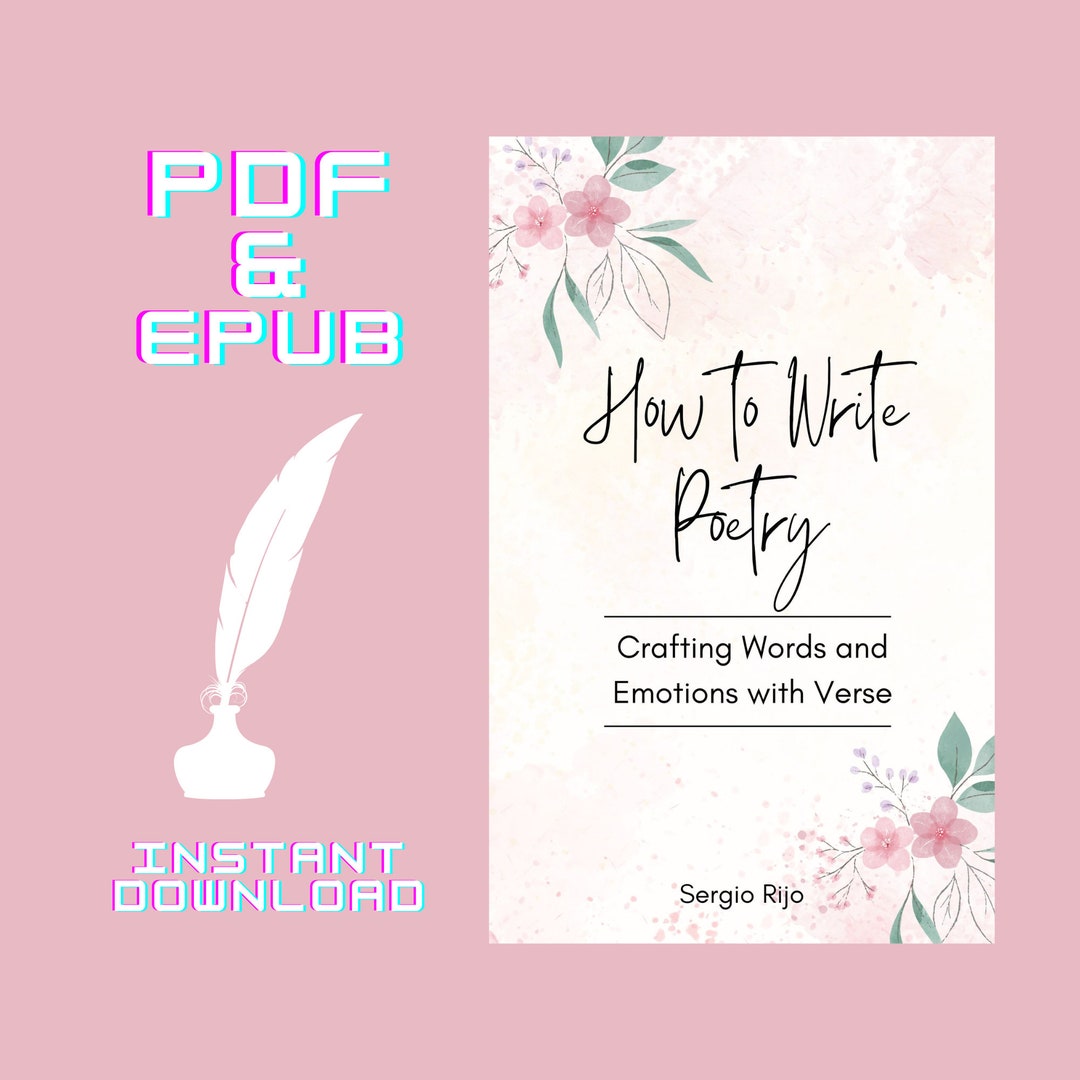 How to Write Poetry: Crafting Words and Emotions With Verse - Etsy