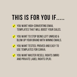 Ultimate Email Package: 300 High-converting Email Canva Templates ...