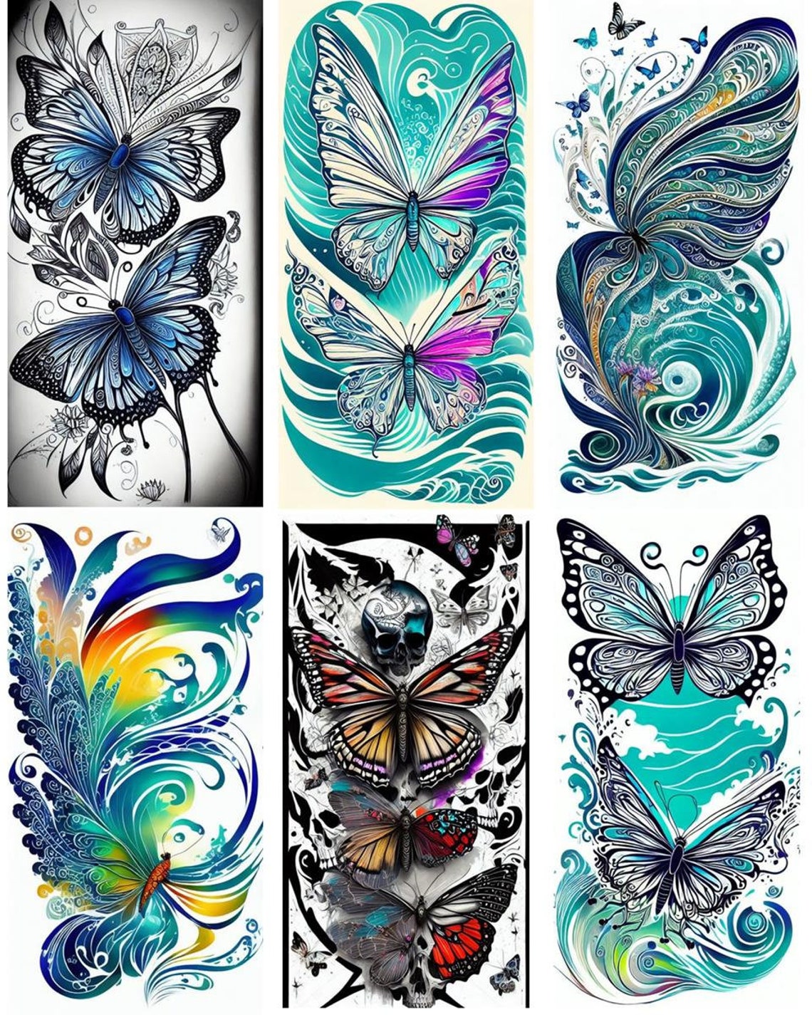 The Art of Butterfly Tattoos: 300 Designs to Inspire Your Next Tattoo ...