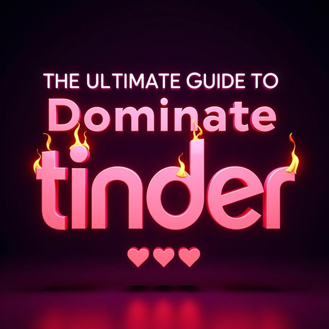 The Ultimate Guide to Dominate Tinder: Master Dating Apps and Get ...
