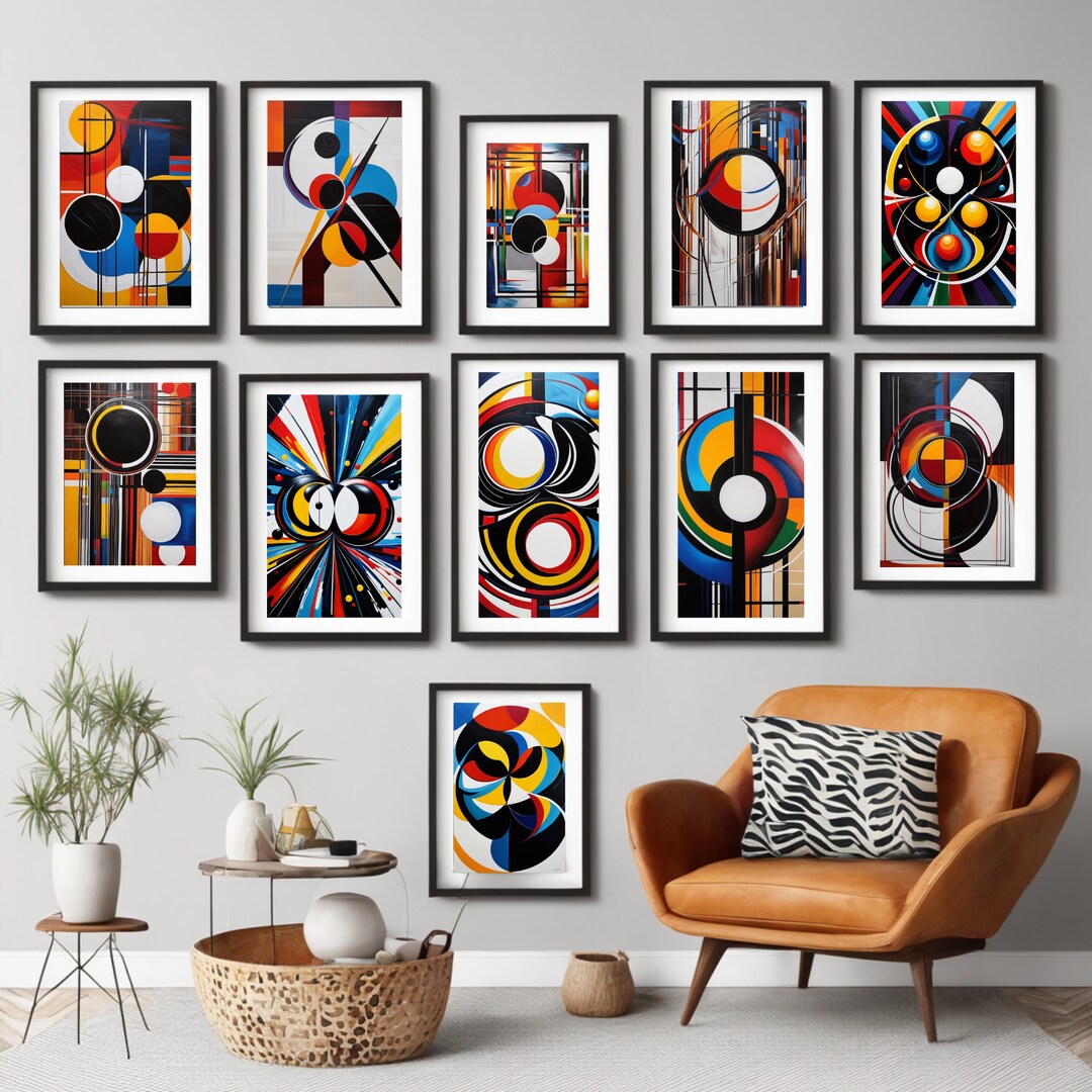 MEGA BUNDLE Gallery Wall Art Set of 12 Harmony of Opposites 4 Printable ...
