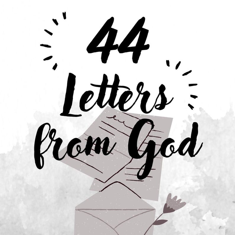 44 Letters From God: Divine Guidance for Life's Journey - Etsy