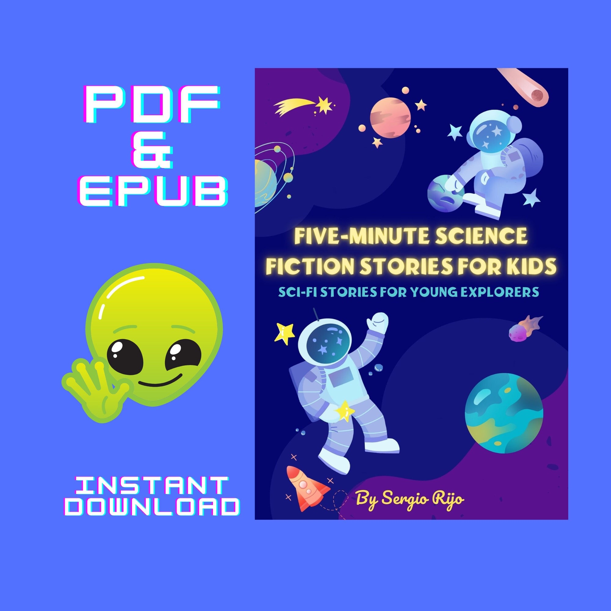 Five-minute Science Fiction Stories for Kids: Sci-fi Stories for Young ...