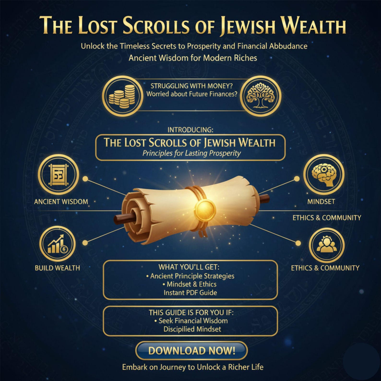 Ancient Wealth Wisdom: Lessons From the Lost Scrolls of Jewish Wealth ...