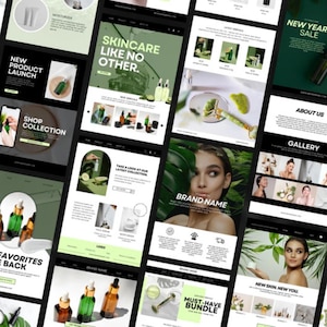 Ultimate Email Package: 300 High-converting Email Canva Templates ...